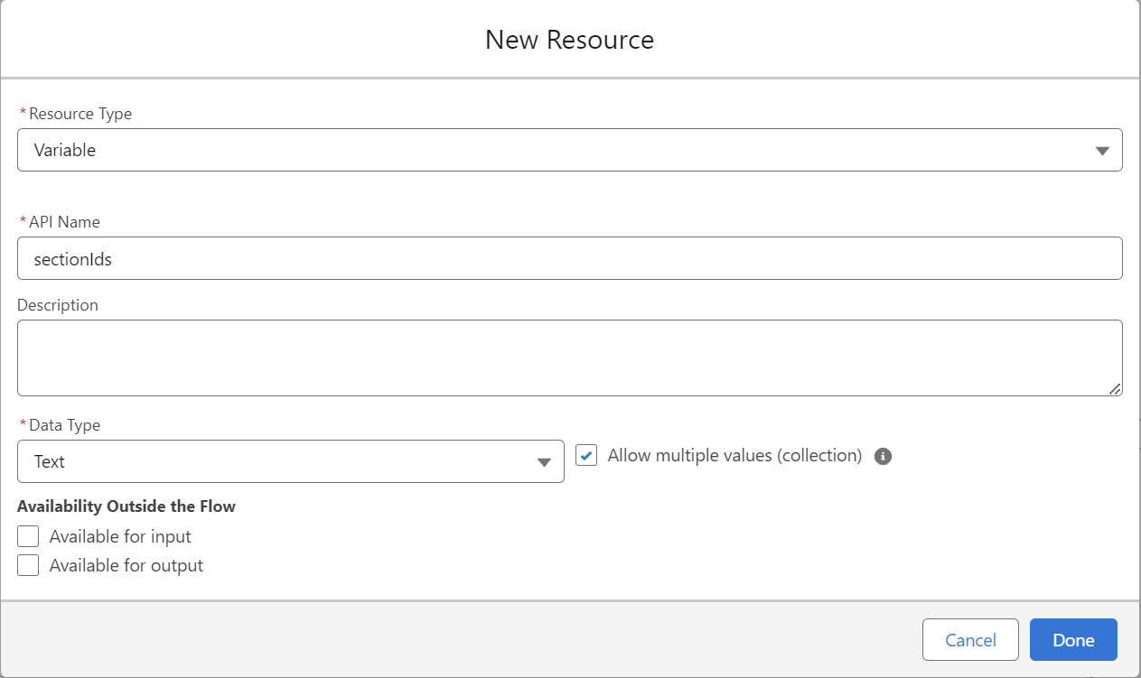 Standalone Sections